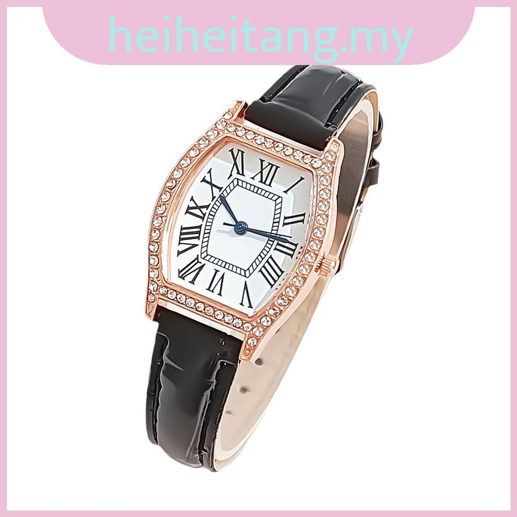 Watch Women's Minimalist With Live Streaming Barrel Design Chic Quartz ...