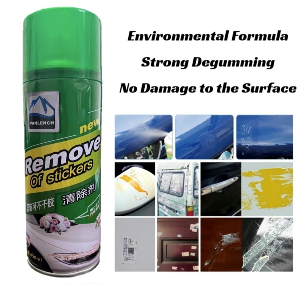 Sticker Remover Spray Remove Sticker Double Tape Road tax Spray ...