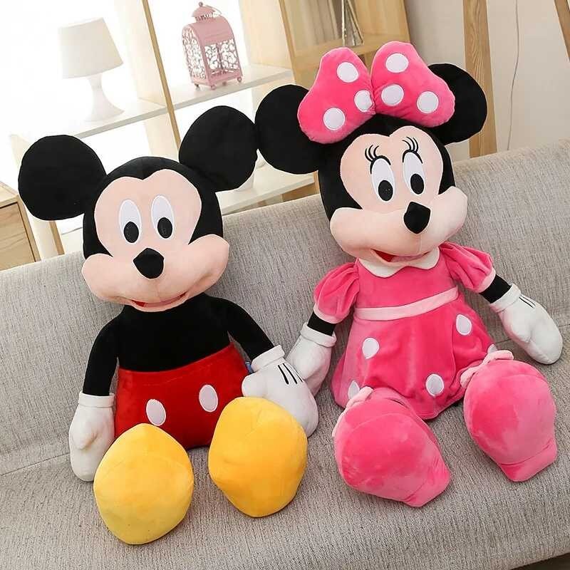 Minnie Cartoon Toy Story Elsa Vinnie Spider Iron Man Plush Dolls Anime ...