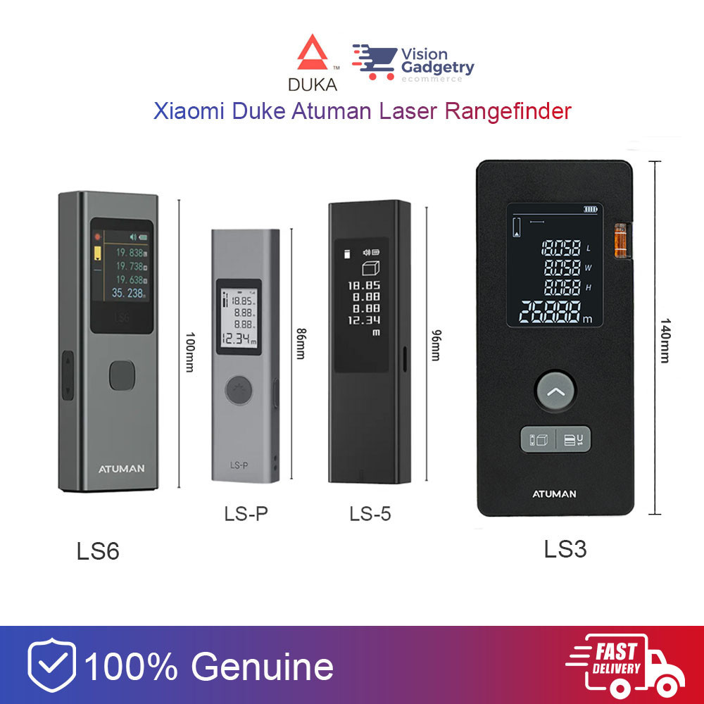 Atuman Duke Duka LS-P LS3 LS-5 LS6 Laser Range Finder Measurement ...