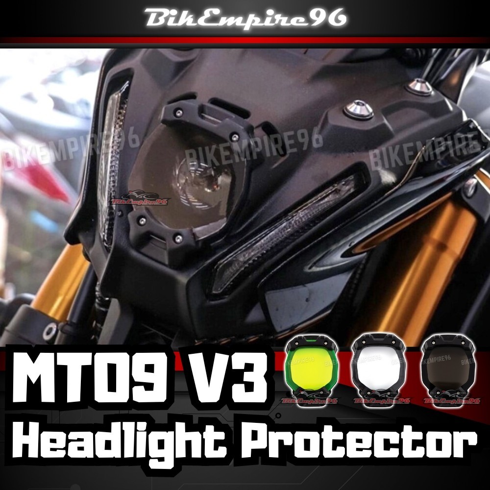 YAMAHA MT09 2021 2022 MT09 V3 Motorcycle Headlight Protector Cover Protection Guard Front Lamp ...