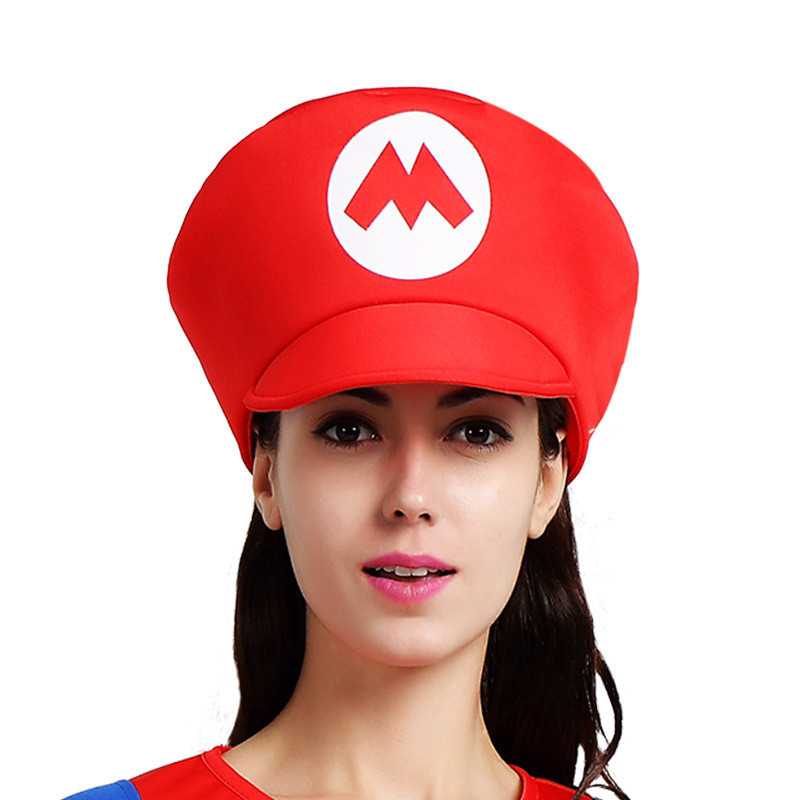 New Role Play Stage Play Performance Cosplay Super Mary Props Mary Hat Role Play Props Hat Stage ...