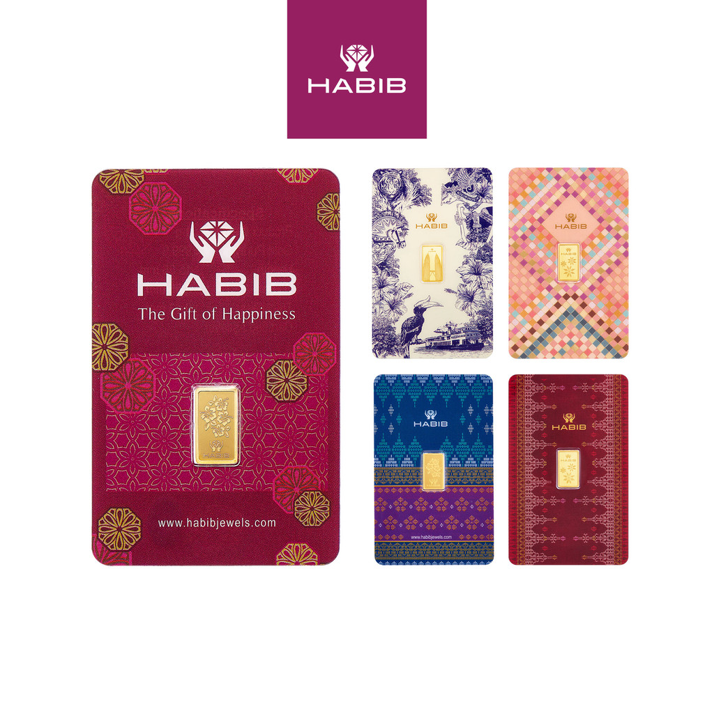 HABIB 1g 999.9 Gold Bar Manufactured By LBMA Goods Delivery Refiner ...