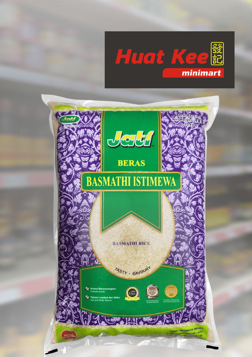 Jati Beras Basmathi Istimewan 5KG (Ready Stock) | Shopee Malaysia