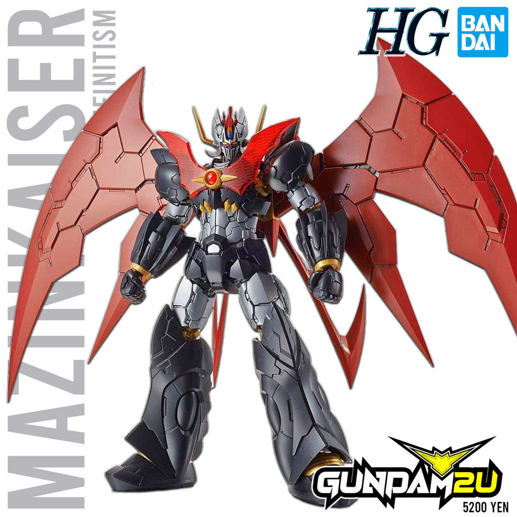 BANDAI (19CM) HG Mazinkaiser Infinitism - High Grade SRW Super Robot Wars Mazinger Plastic Model ...