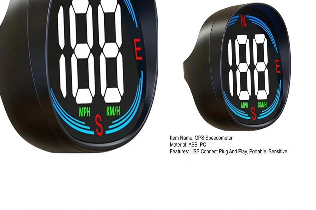 SPM Large Screen Gps Speedometer Digital Gps Compass Speedometer Car ...