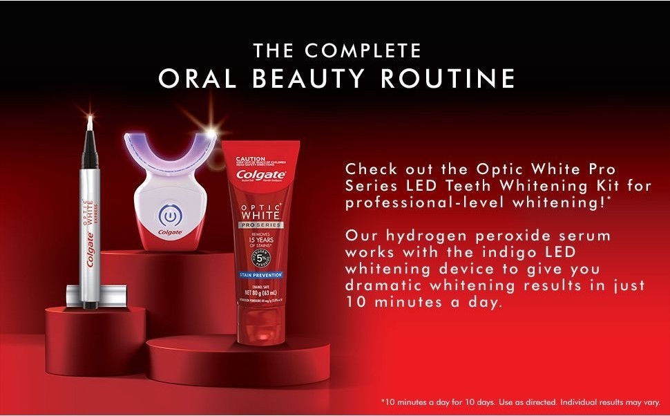 [AUS Direct Import] Colgate Toothpaste Optic White Pro Series 5% Stain ...