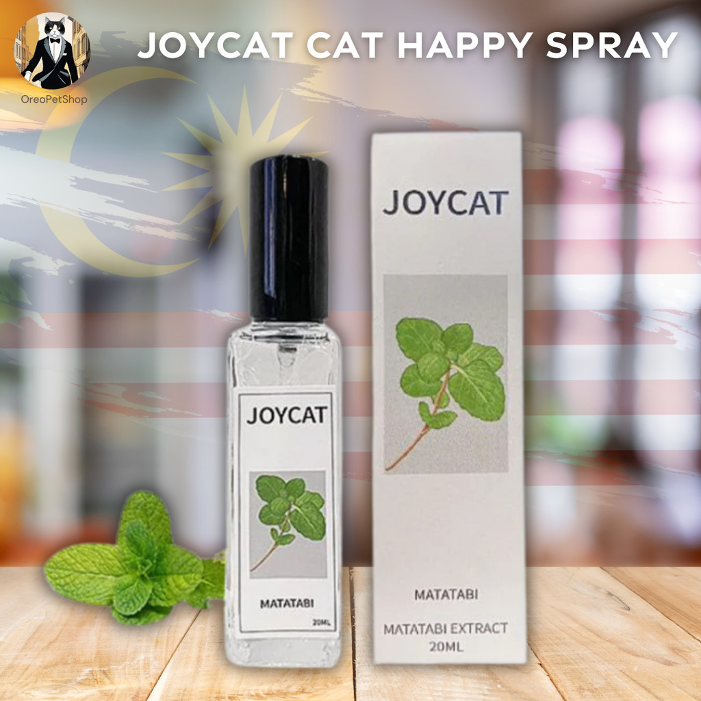 JoyCat Spray Release Stress Spray 20ml Cat Happy Water Spray Matatabi Extract Cat Toy Spray ...