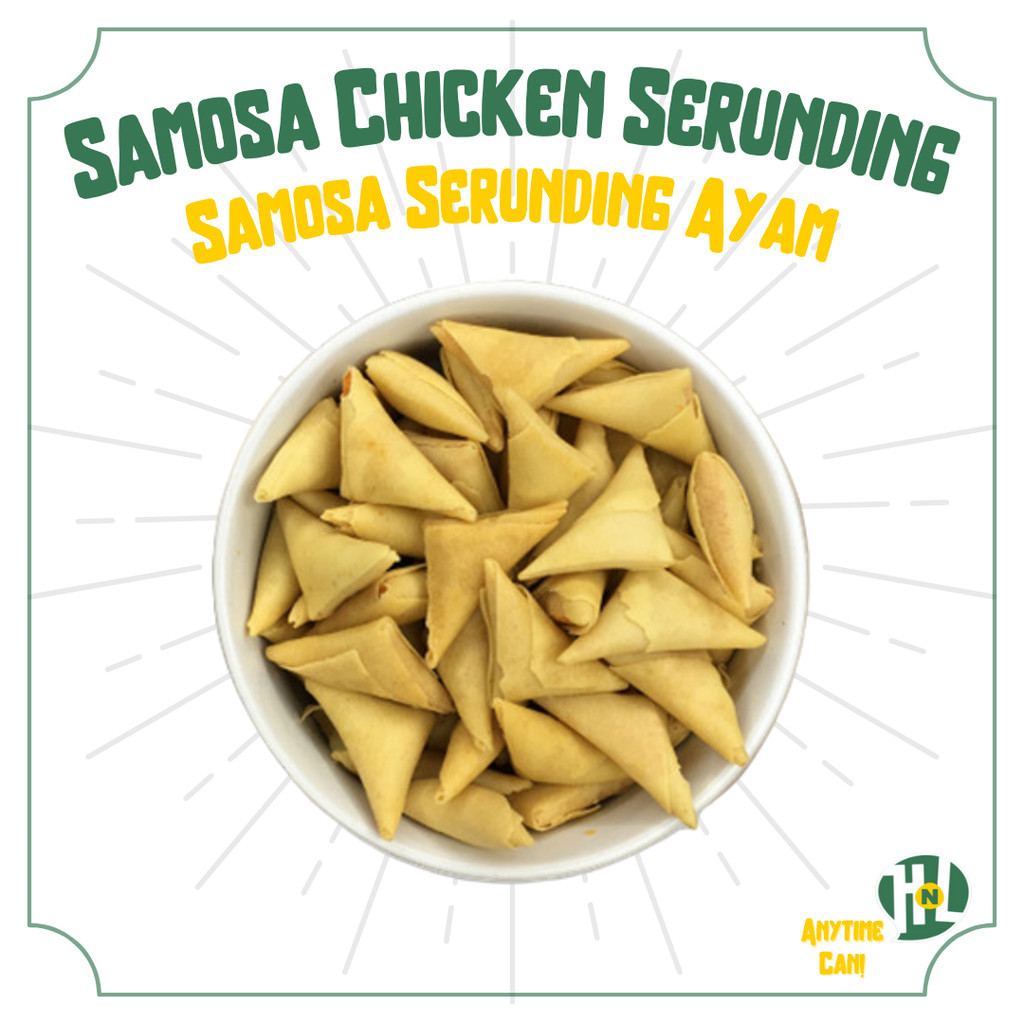 【NEW ARRIVAL ️】H&L Kerepek Samosa Serunding Ayam Pedas Manis | Biskut ...