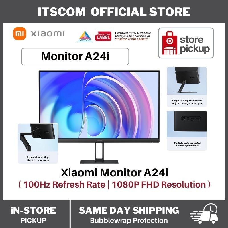 Xiaomi A24i / A22 Monitor | Slim & simple | 1080p FHD resolution ...