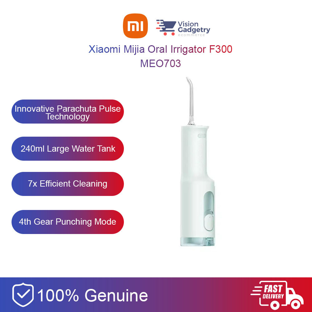 Xiaomi Mijia Oral Irrigator Portable IPX7 Dental Water Jet Floss 4 ...