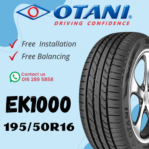 1955016 195 50 16 195/50R16 195-50-16 OTANI EK1000 Car Tyre Tire ...