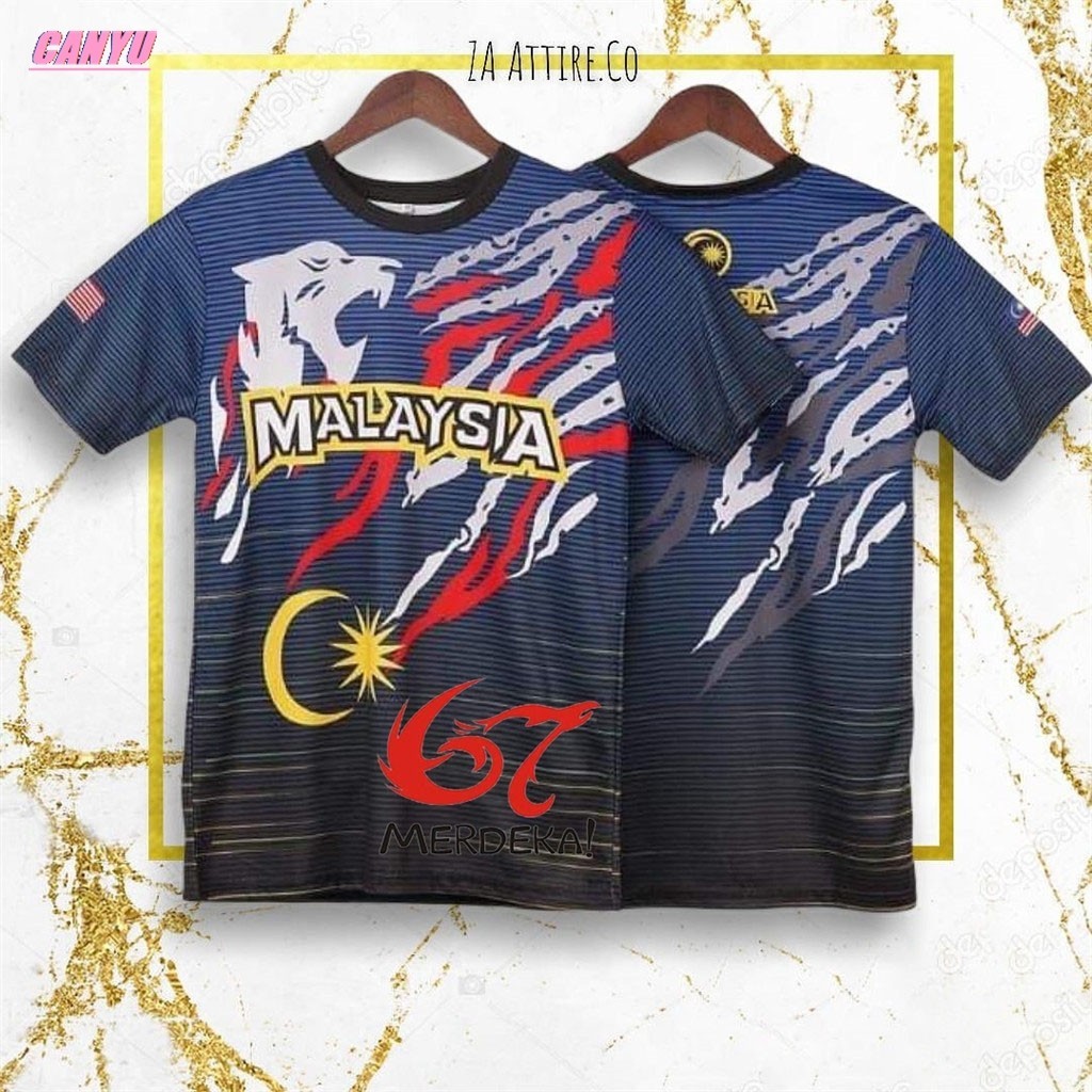 【Merdeka 67】 Tahun 2024 Sublimation Tshirt | Baju Merdeka 2024 MERDEKA JERSEY (MALAYSIA MERDEKA ...