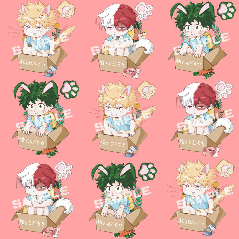 Keychain My Hero Academia Midoriya Izuku All · Might Bakugou Katsuki ...