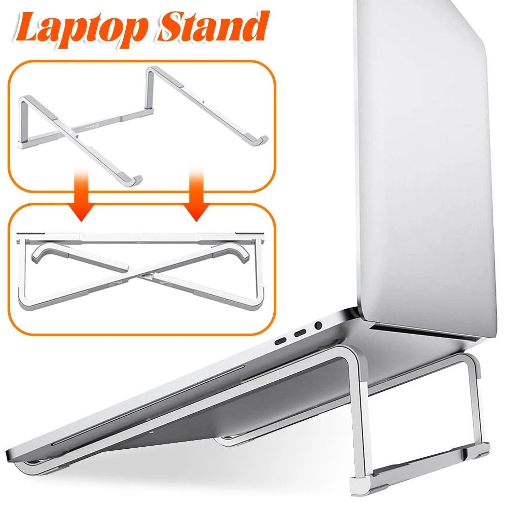 Foldable Laptop Stander - Portable Adjustable Notebook Bracket Support ...