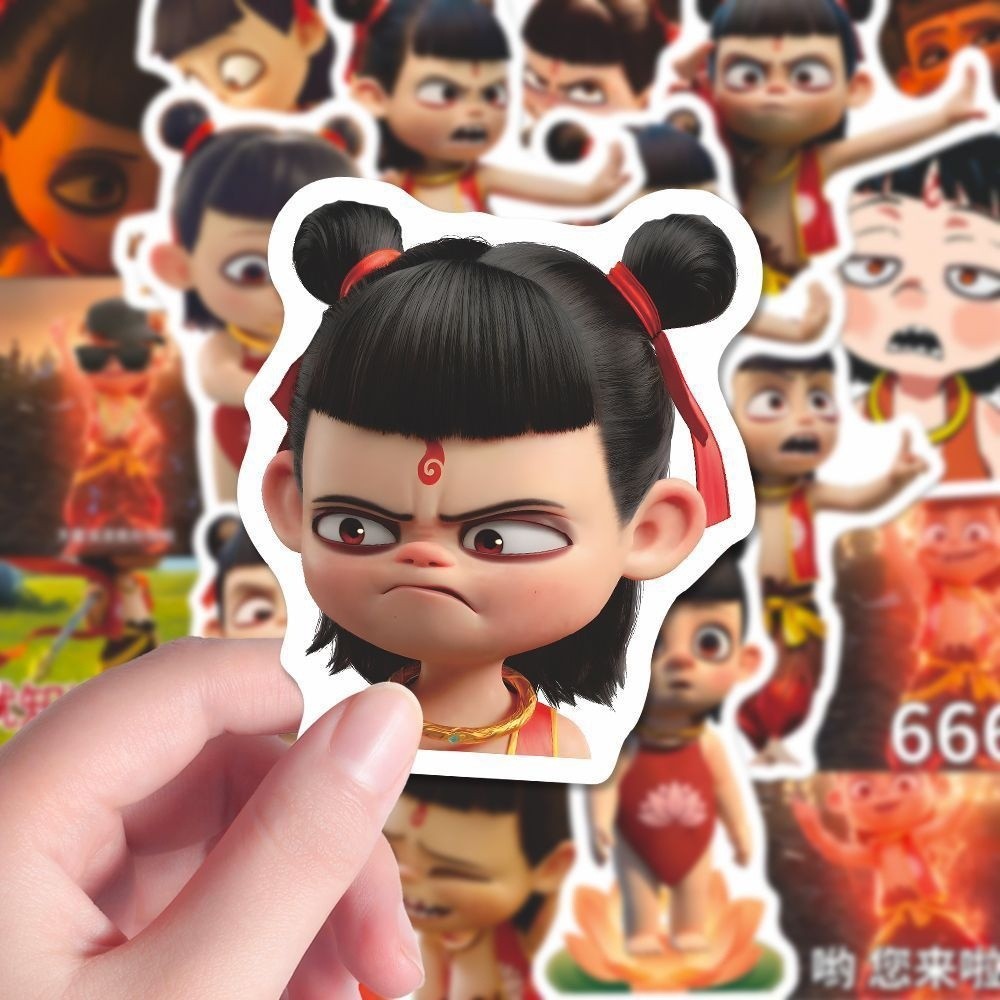 Ne Zha 2 Stickers 102 Sheets Nezha Emoticon Pack Stickers Cute Cartoon ...