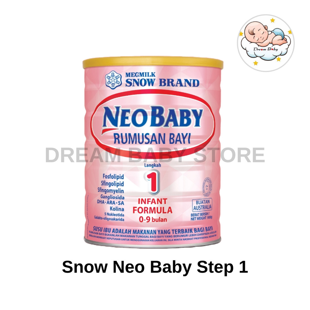 Snow Brand Neo Baby 900g - Step 1 / Rumusan Bayi Langkah 1 | Shopee ...