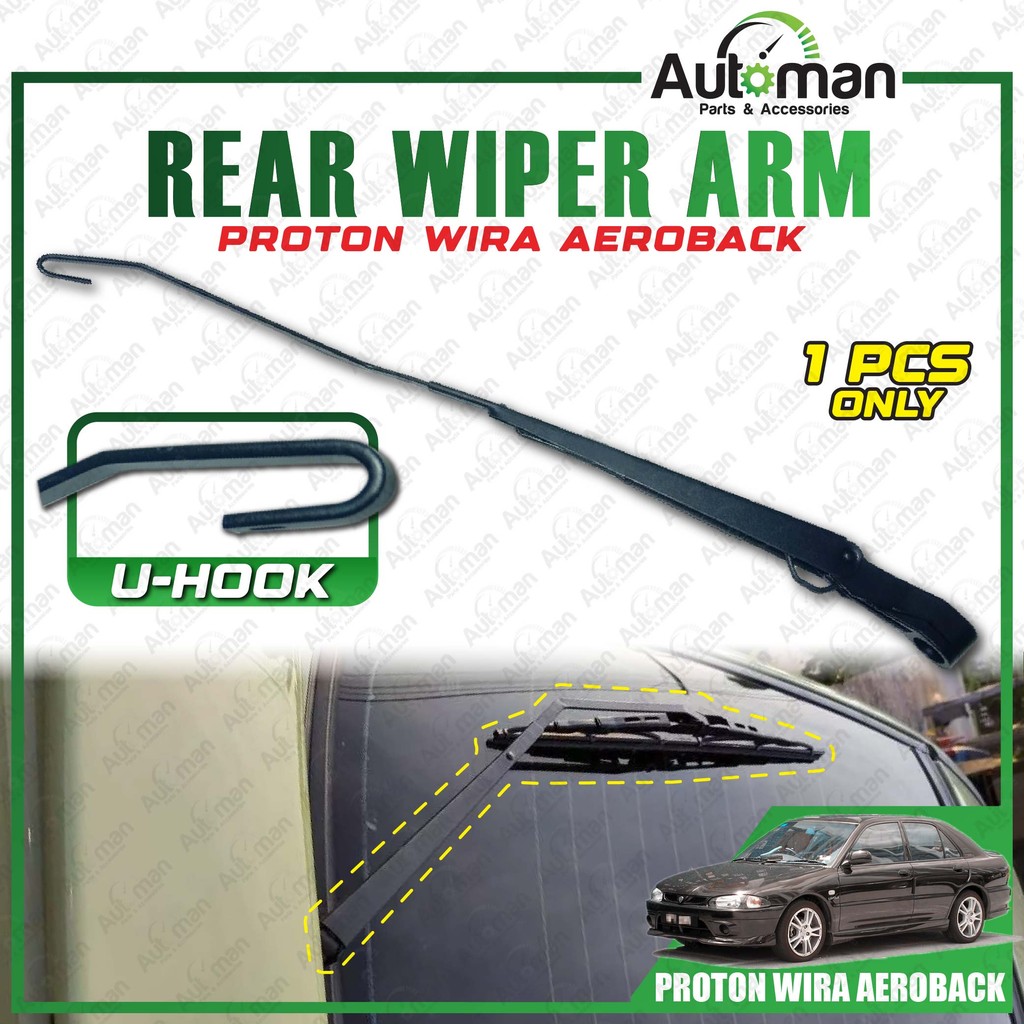 Rear Wiper Arm Proton Wira Aeroback Windshield Windscreen Exterior ...
