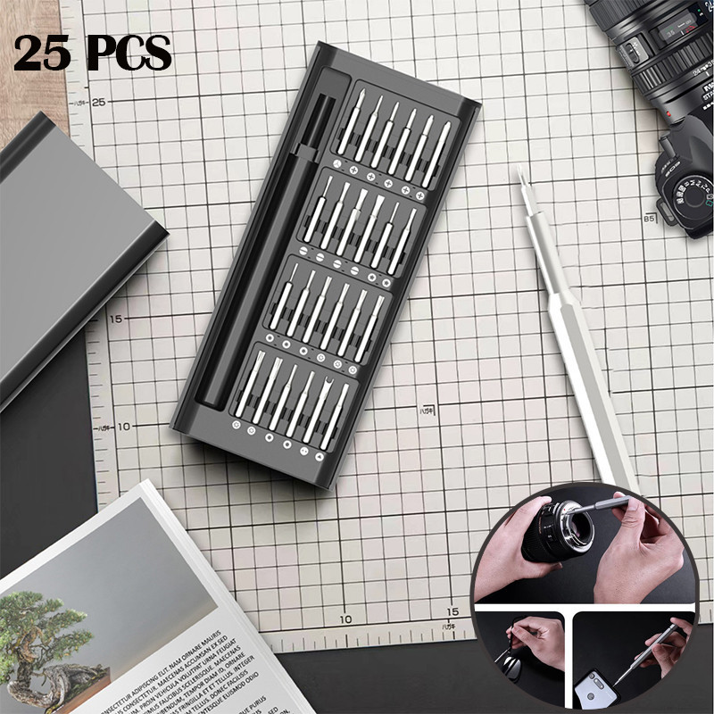 in stock Magnetic Precision Screwdriver Set 25 In 1 With 24 Piece Mini Pocket Screwdriver Set ...