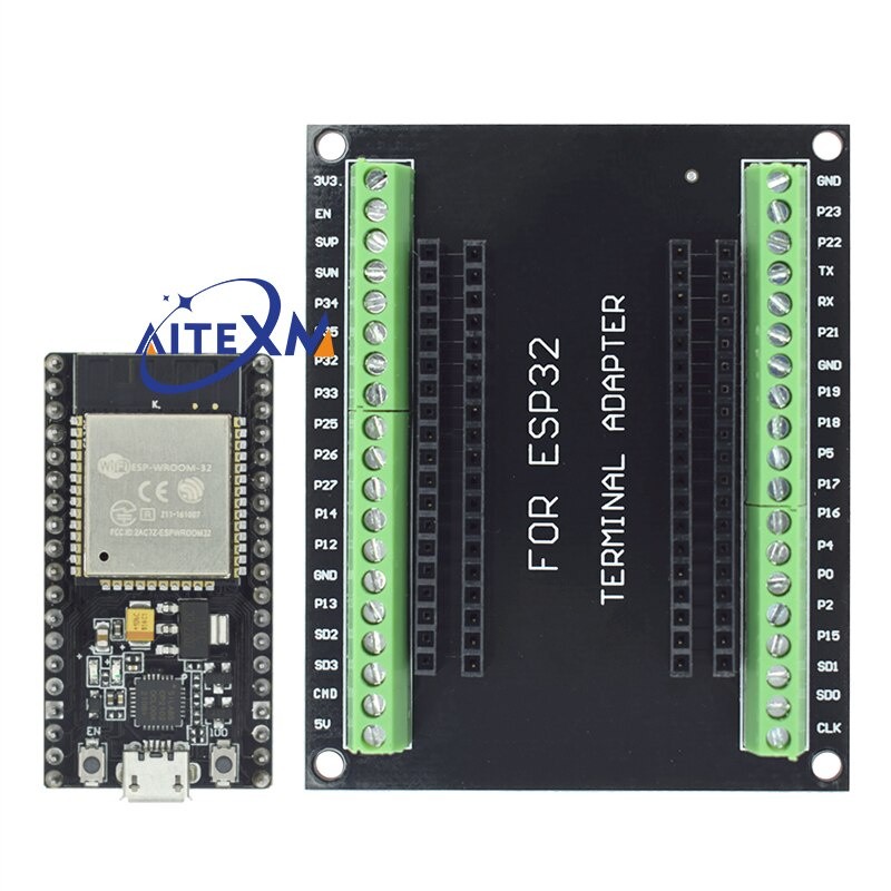in stock ESP32 Development Board ESP-32S NodeMCU-32S MICRO/TYPE-C Wireless Module WiFi+Bluetooth ...