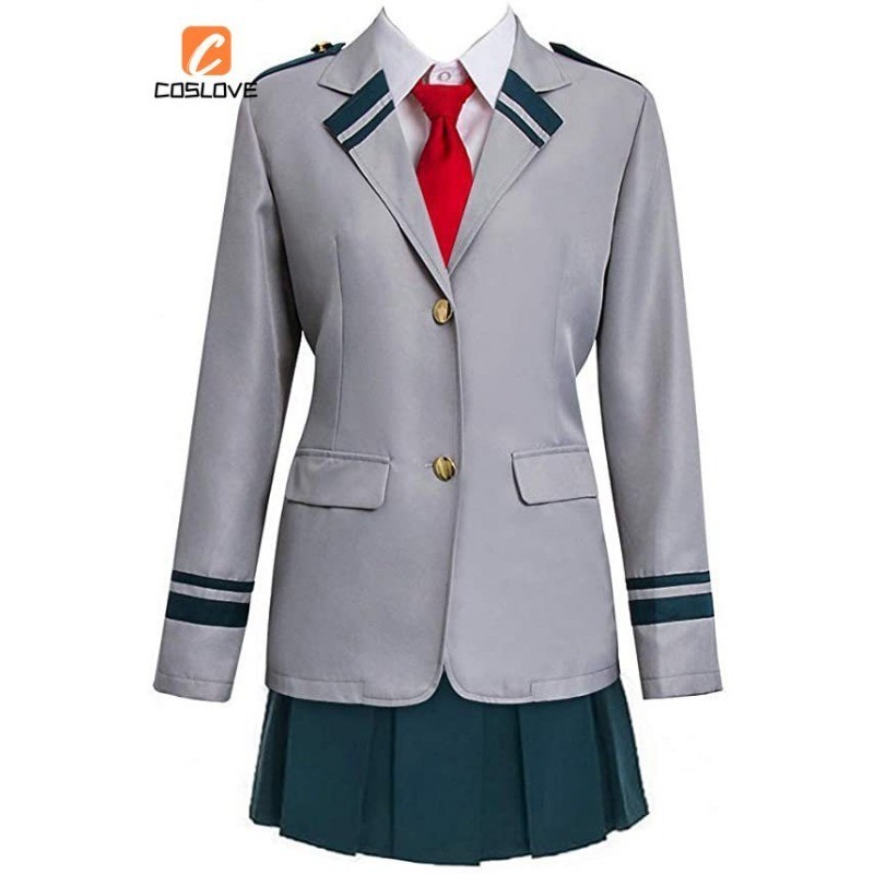Anime My Hero Academia Midoriya Izuku School Uniform Cosplay Full Set ...