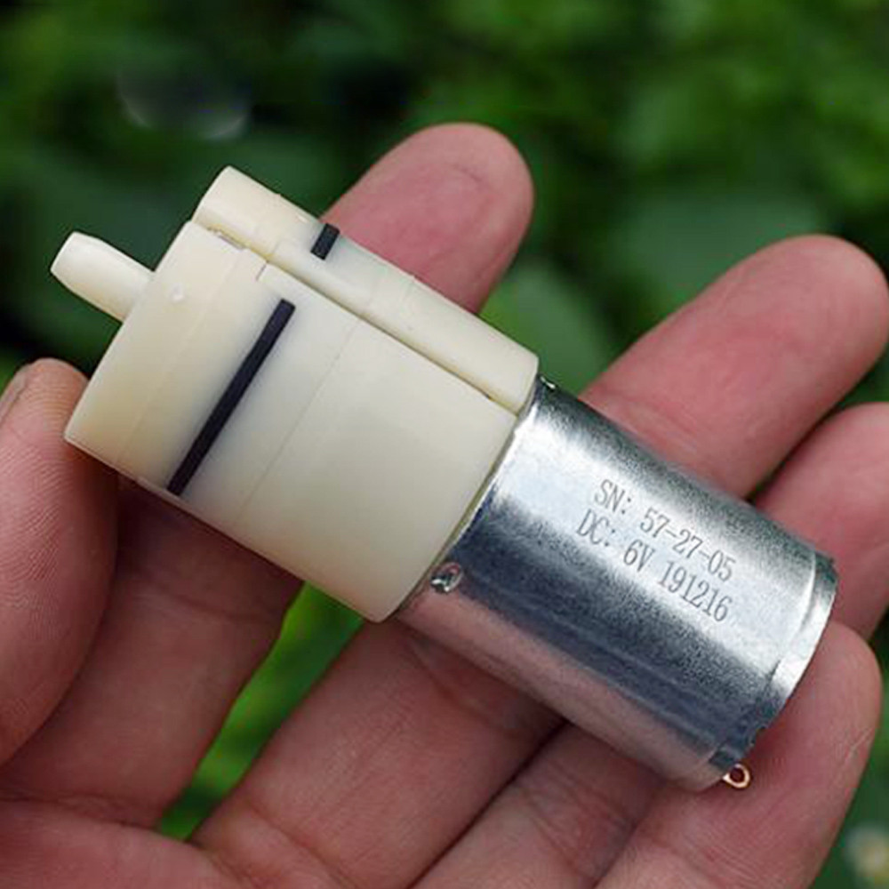 DC 3.7V-6V Mini Air Pump Micro 370 Motor Small Diaphragm Pump Mute ...