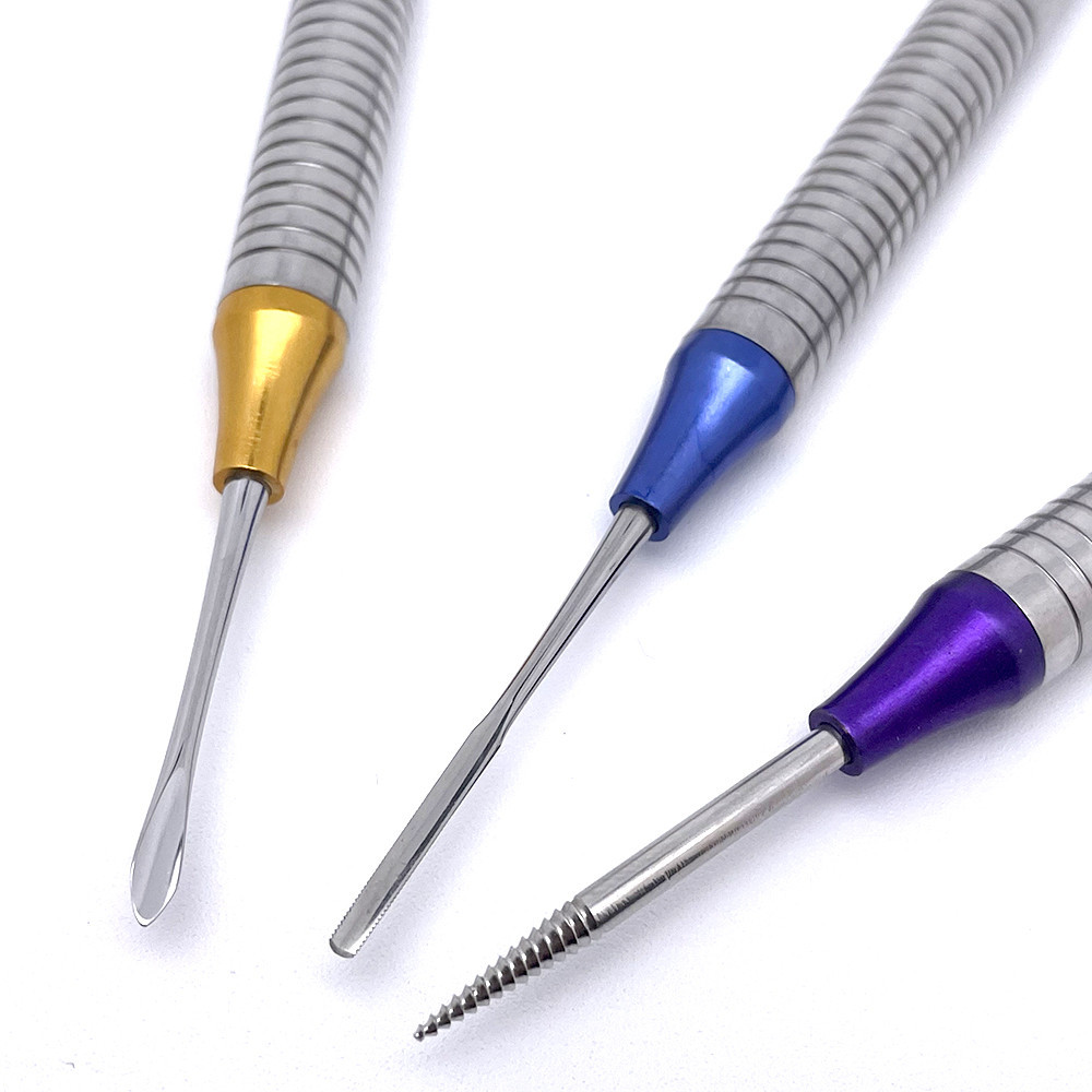 3Pcs/setDental Tooth Extraction Dental Flex Periotome Power Kit Dental ...