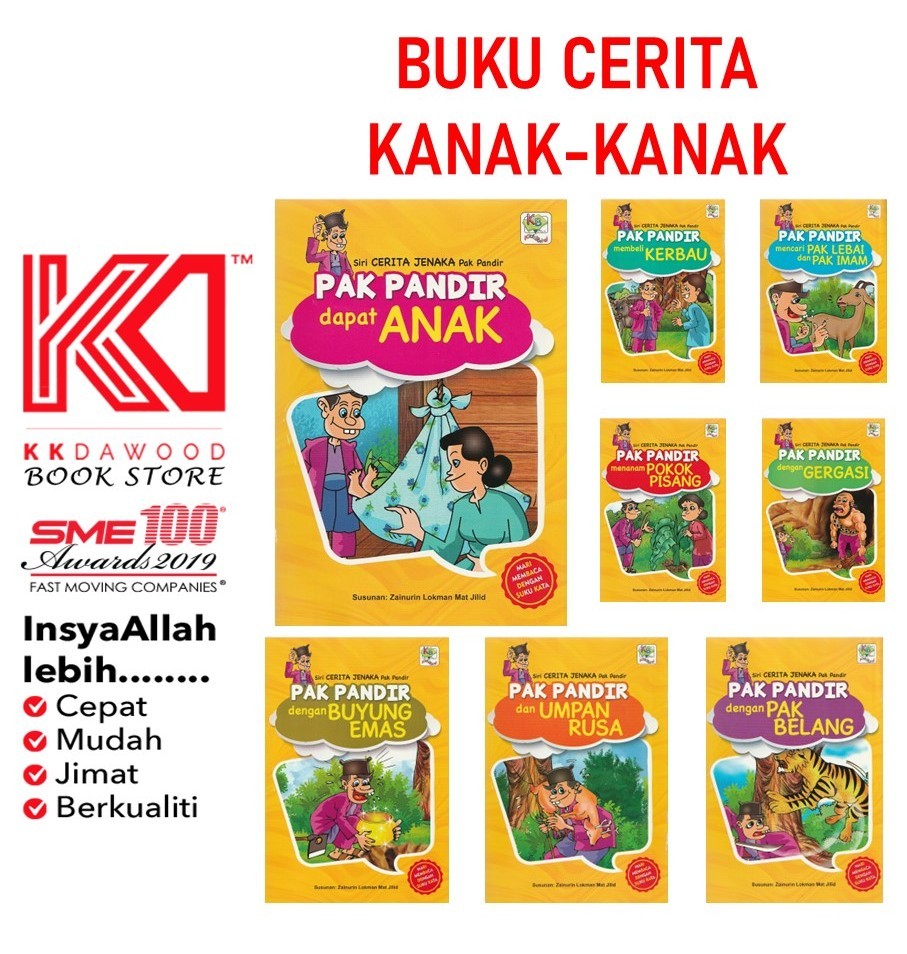 [KKD] Kiddibird: Siri Cerita Jenaka Pak Pandir | Shopee Malaysia