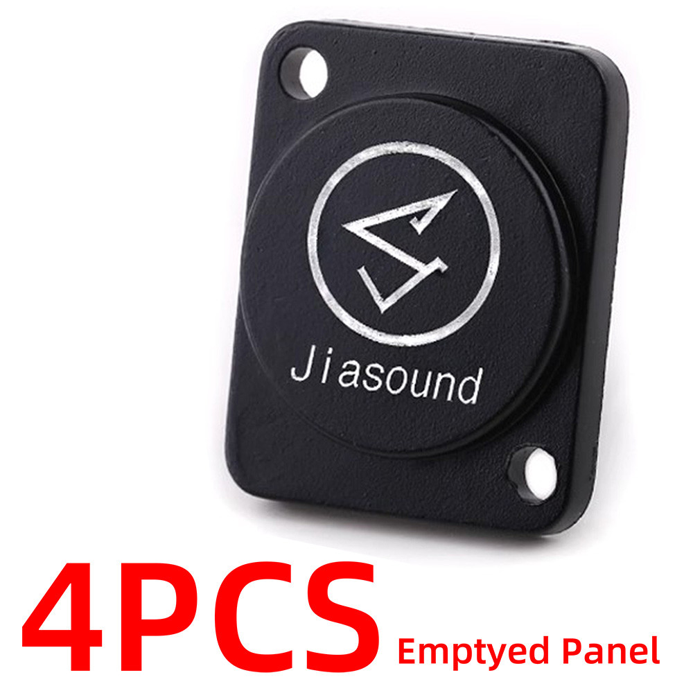 D Type Rack Patch Panel 1U Cabinet Balanced XLR BNC SDI 6.35 CAT6 USB3 ...