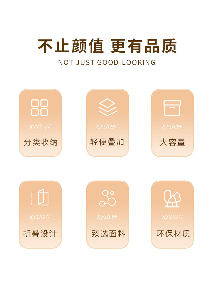 Huada Woolen Heart-Shaped Storage Box High-End Fabric Folding Steel ...