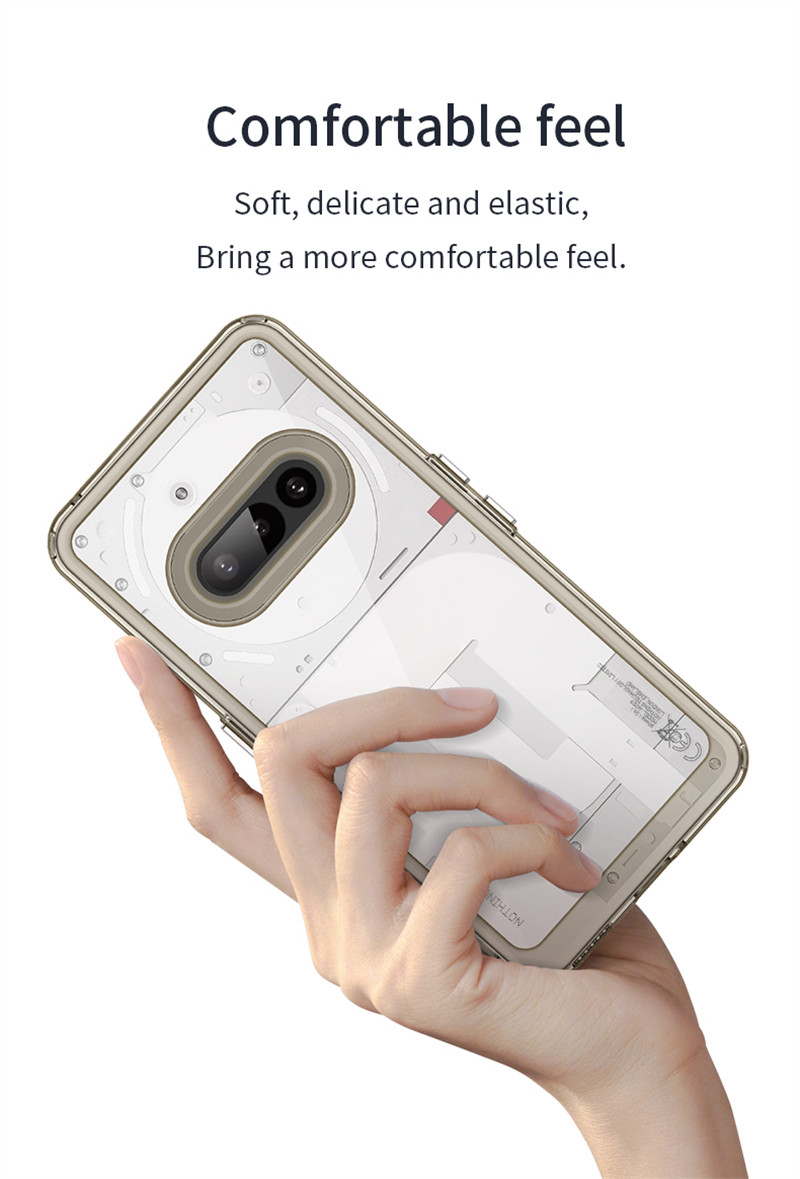 Transparent Phone Case For Nothing Phone 3a Case Colorful Protective ...