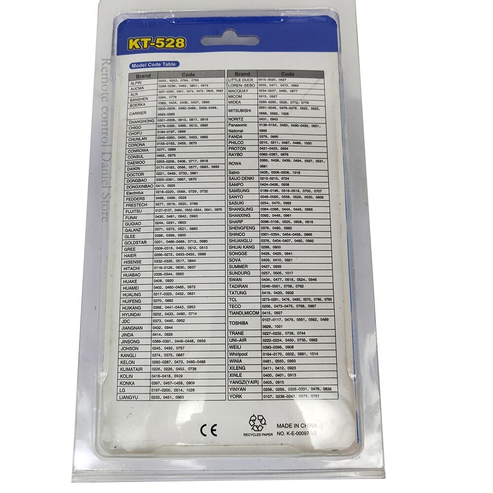Replacement Saijo Denki remote new air conditioner remote controller KT ...