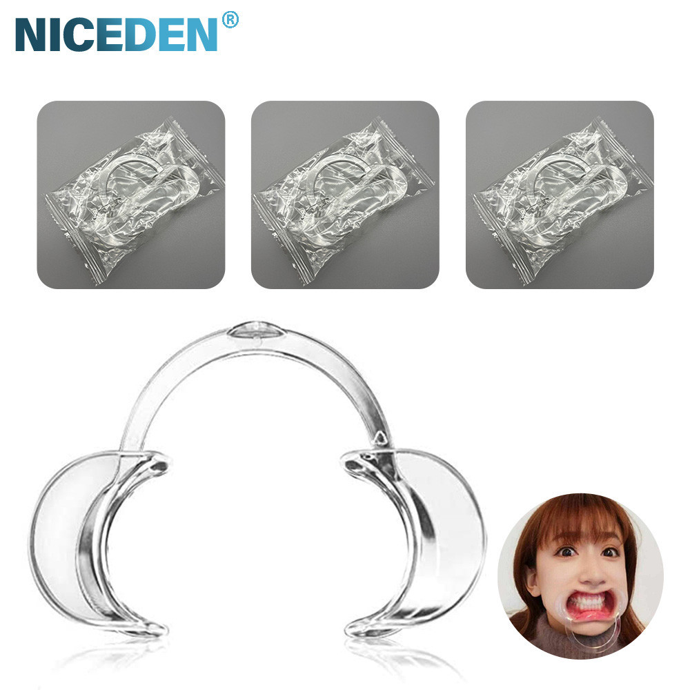 NICEDEN 10 C-shaped plastic lip retractors, dental cheek retractors, teeth whitening | Shopee ...
