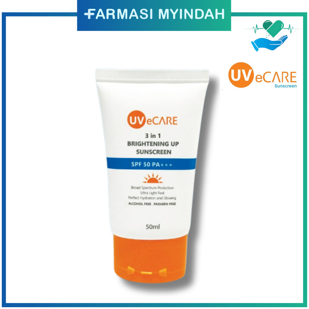 UV eCARE 3-in-1 Brightening up Sunscreen 50ml | Shopee Malaysia