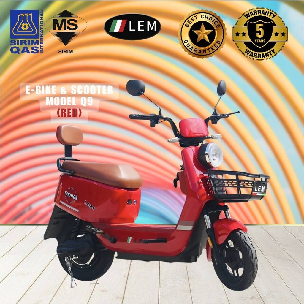 ★LEM★ NEW !!! Q9 (E-BIKE/E-SCOOTER) Electric Bike / Electric Scooter ...