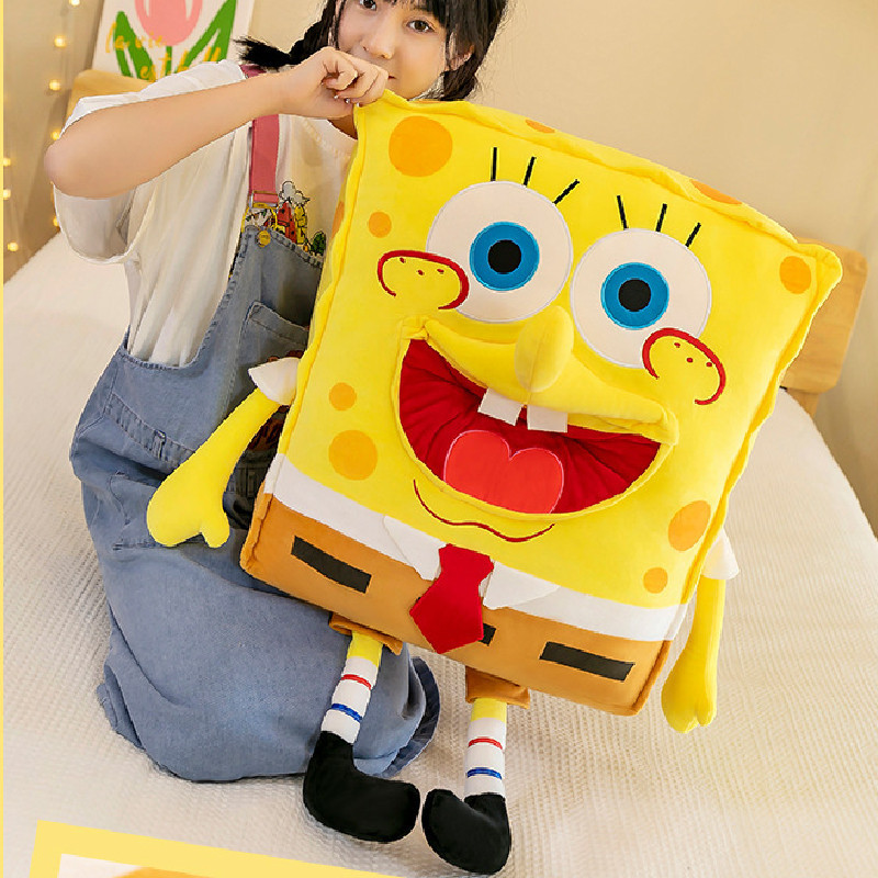 Spongebob Cuddly Plushie Crystal Super Soft Stuffed Toy For Children ...