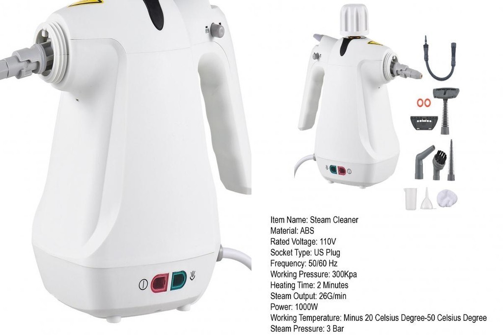 Safe Steam Cleaner High Power Steam Cleaner Powerful 1000w Handheld ...