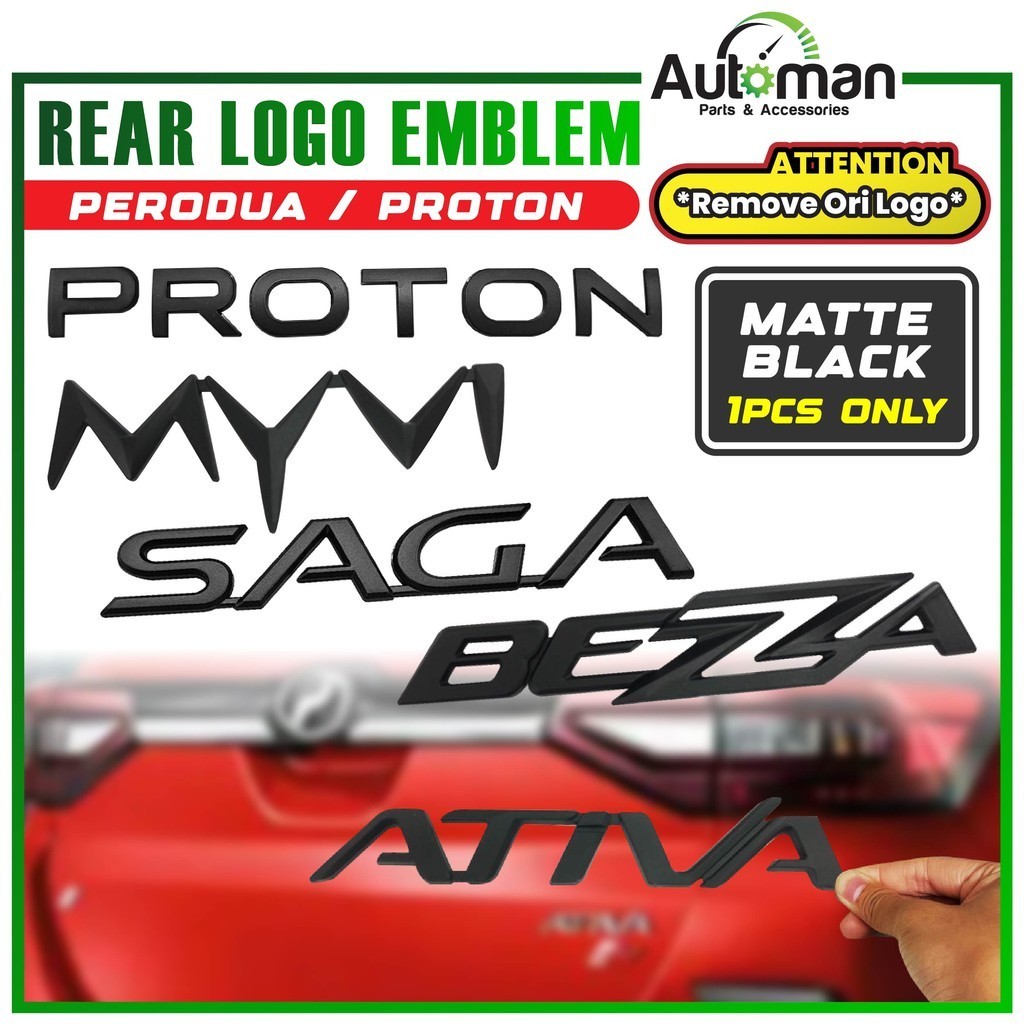 Perodua Myvi Bezza Alza Axia Aruz Ativa Proton Persona Saga Blm VVT FLX ...