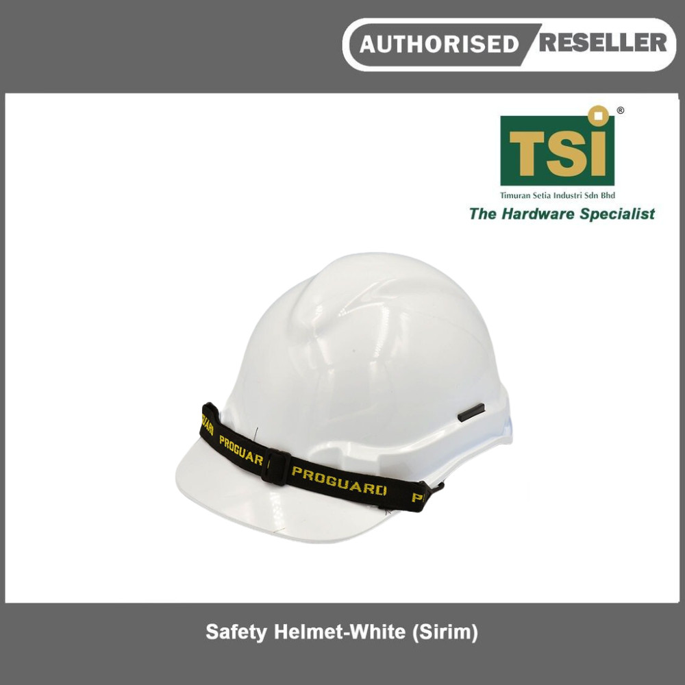 Safety Helmet-White (Sirim) | Shopee Malaysia
