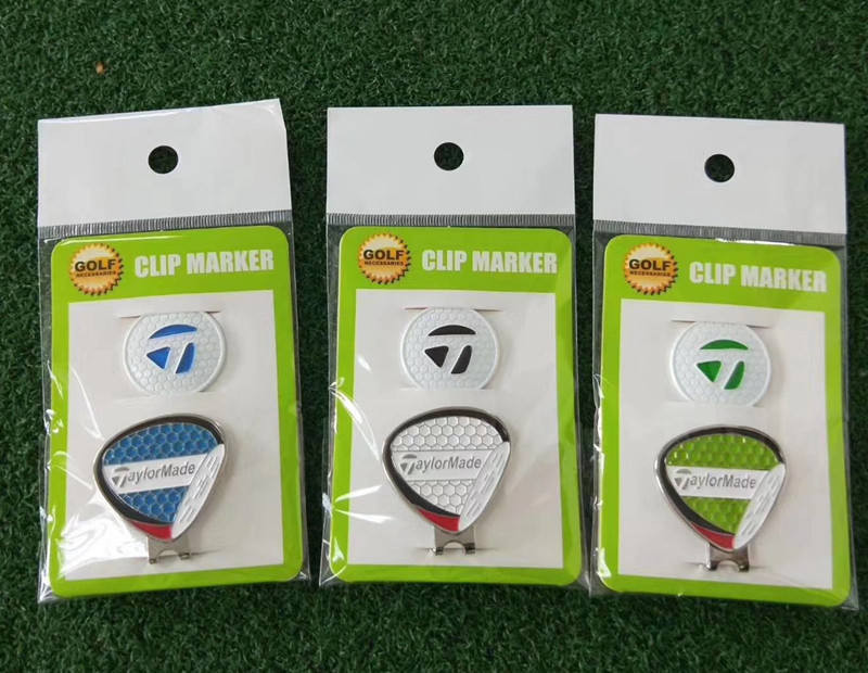 New Golf Mark Cap Clip Magnetic Metal Cap Clip Exquisite Green Ball ...