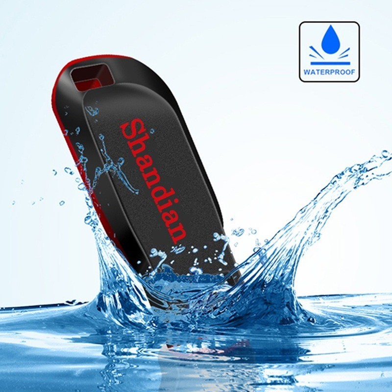 Shandian Black Mini Portable USB 2.0 Flash Drive 128GB High Speed ...