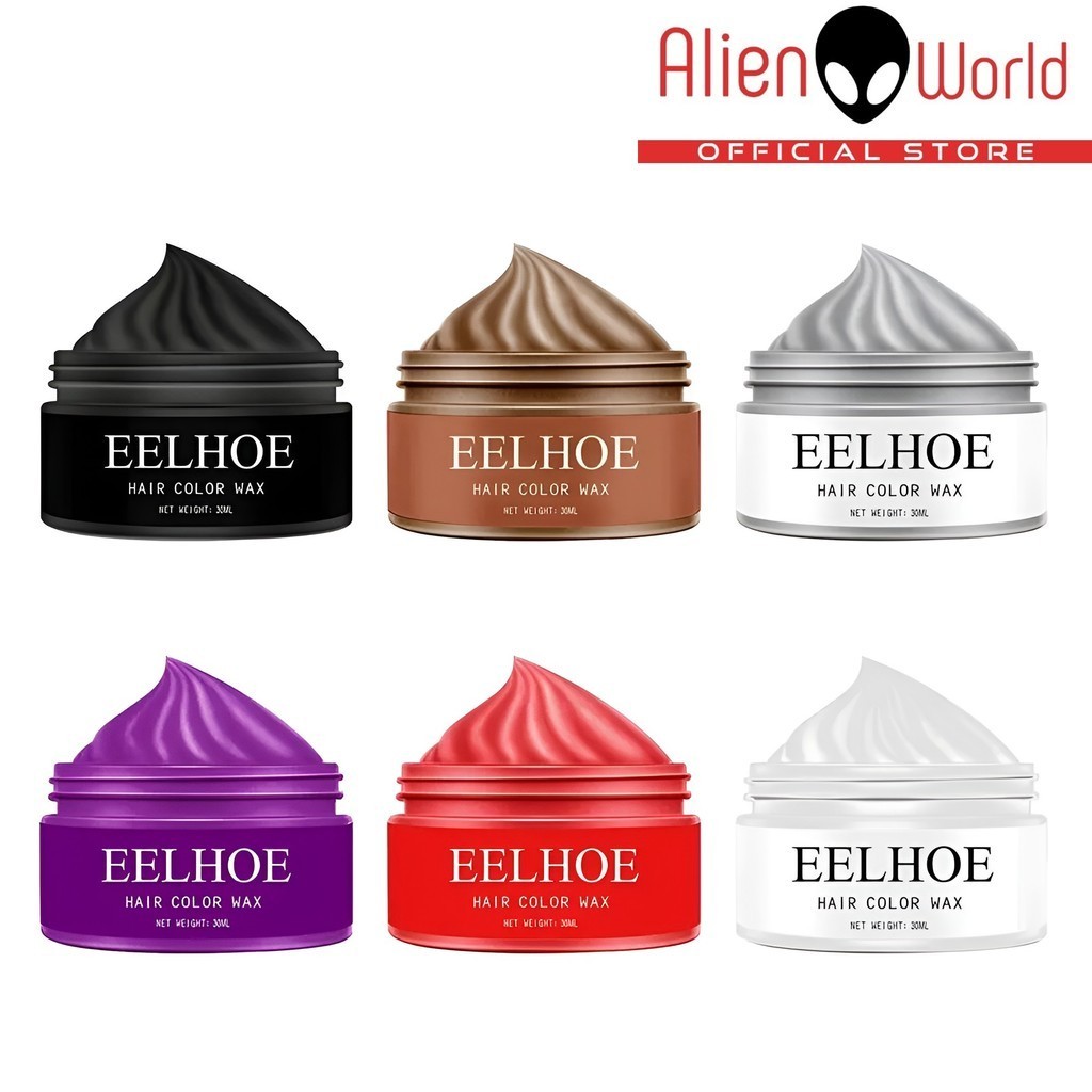Eelhoe Hair Colour Wax | Temporary Hair Coloring Dye | Pewarna Rambut ...
