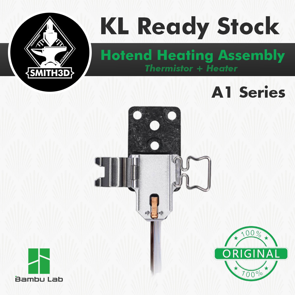 Bambu Lab A1 Series Hotend Heater Assembly Replacement, A1 Thermistor ...