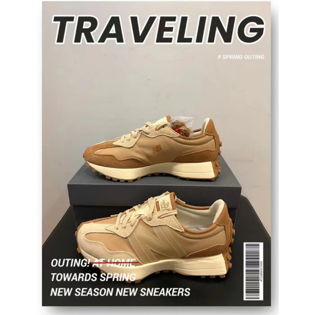 Stock NEW BALANCE NB 327 SERIES VINTAGE FASHION CASUAL SHOES SNEAKERS ...