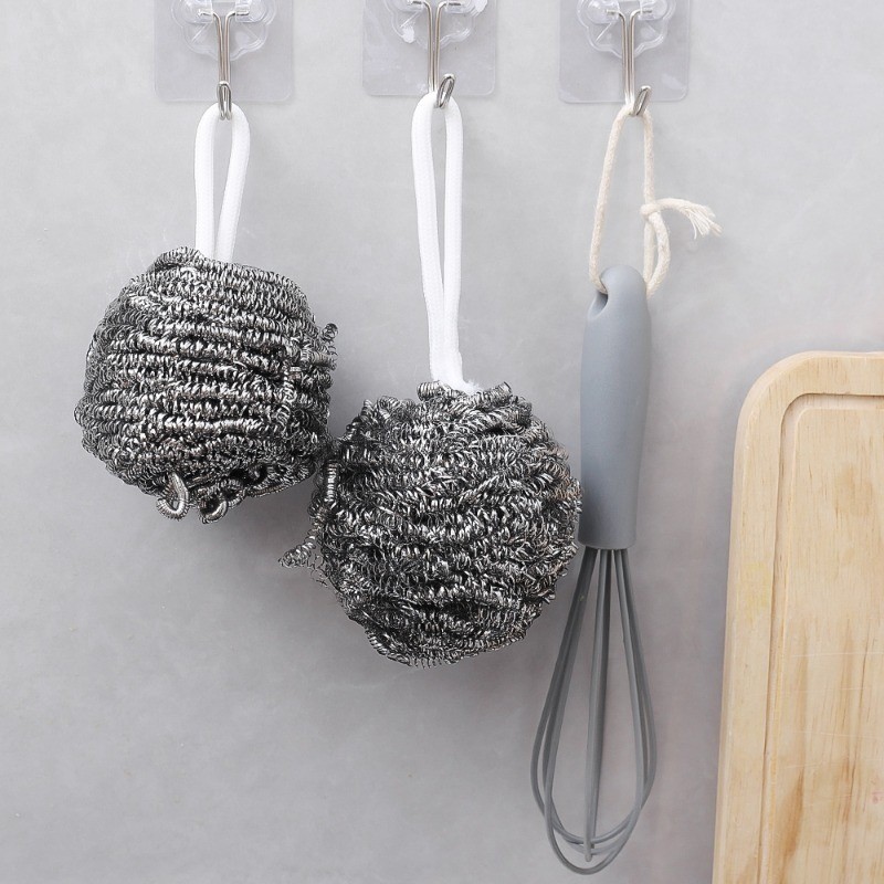 [ Featured ] Stainless Steel Wire Balls - Household Rust Remover Tools ...