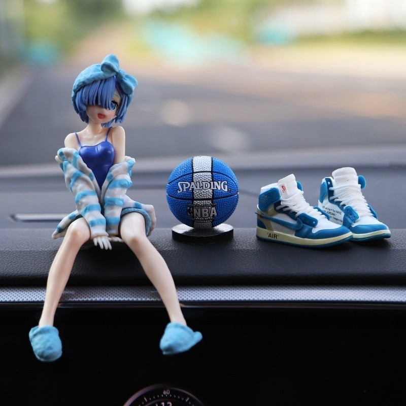 Rem Mounted Figures Handmade Car Interior Decorations Center Console ...