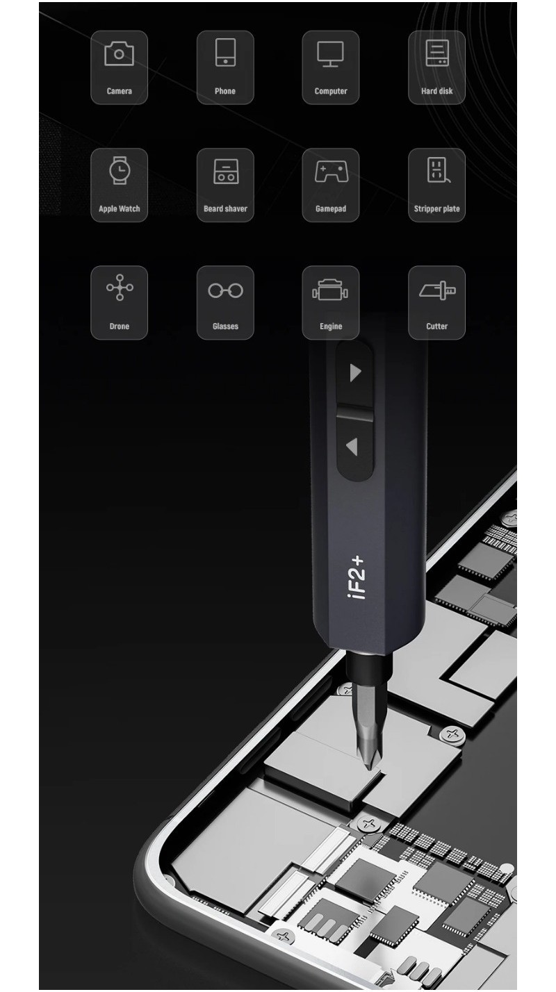 iFixes iF2 Intelligence Electric Screwdriver for Repair Mobile Cell ...
