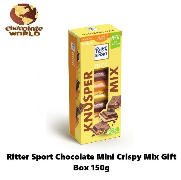 Ritter Sport Chocolate Mini Crispy Mix Gift Box 150g | Shopee Malaysia