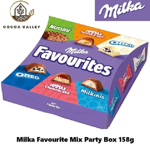 Milka Favourite Mix Party Box 158g | Shopee Malaysia