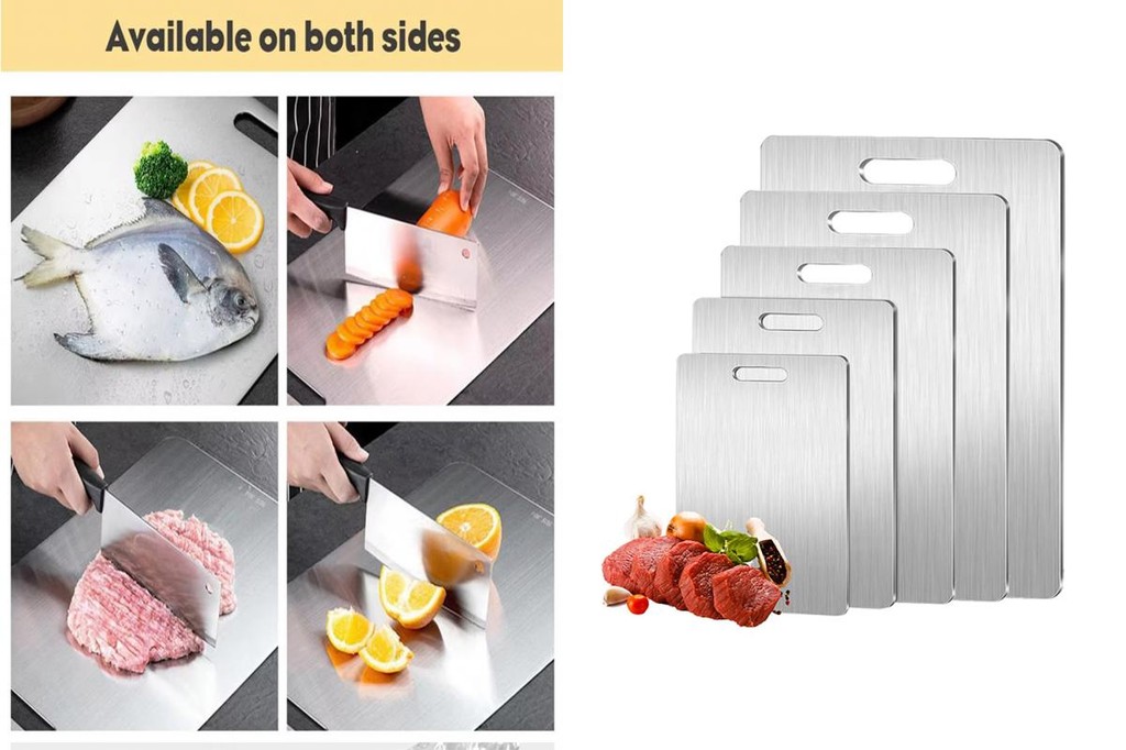 Titanium Cutting Mat Stain-resistant Cutting Board Premium Titanium ...